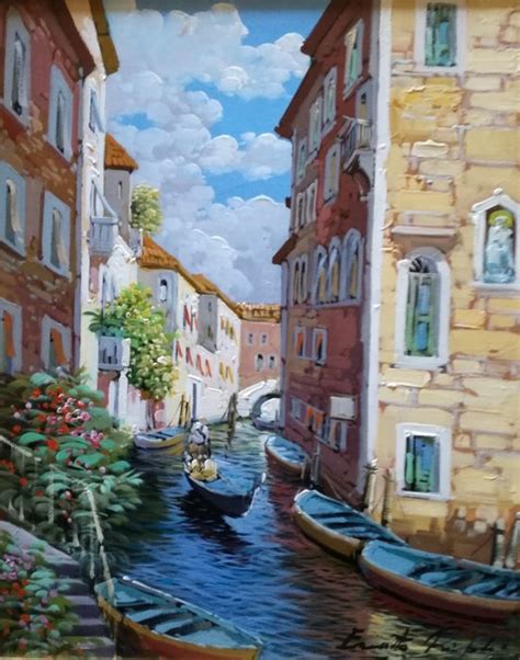 Ernesto Rispoli 1948 Canale Veneziano Catawiki