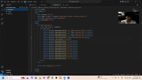How To Create Calculator Using Javascript Youtube