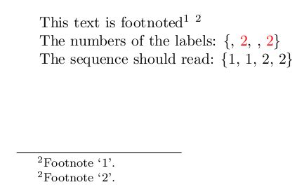 Cross Referencing Labeling A Footnotemark TeX LaTeX Stack Exchange