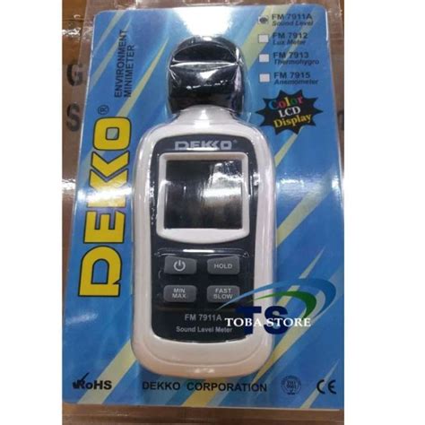 Promo Jual Alat Ukur Kebisingan Suara Dekko Fm 7911a Sound Level Meter Diskon 23 Di Seller Cv