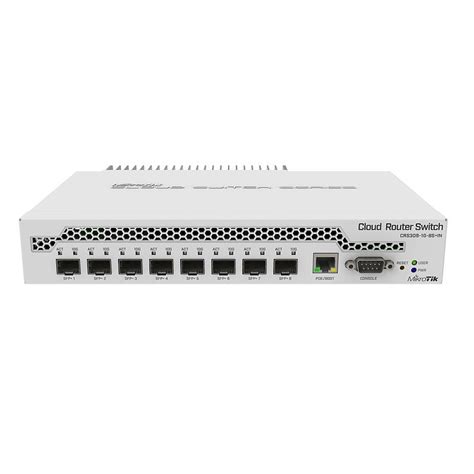 MIKROTIK Desktop Switch With One Gigabit Ethernet Port And Eight SFP Gbps Ports CRS G S