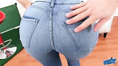 Amazing Body Brunette Babe Big Ass In Jeans And Thong Xhamster