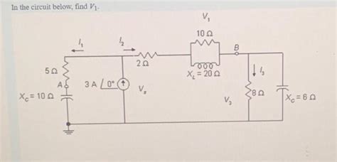 Solved In The Circuit Below Find V1 Chegg Com