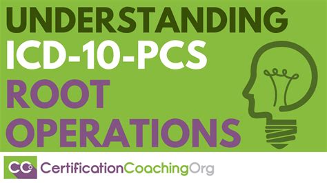 Understanding ICD 10 PCS Root Operations