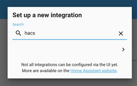Integration Item For Hacs Is Blank · Issue 861 · Hacsintegration · Github