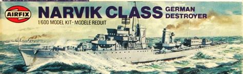 Bunte Schachteln Box Art And Great Models Narvik Class German Destroyer