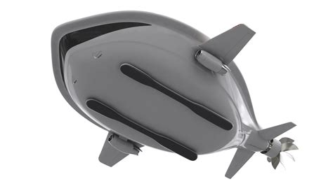 Futuristic Airship Concept 3d Model Cgtrader