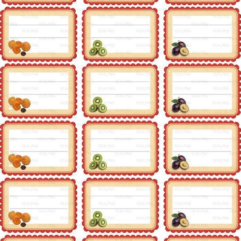 Шаблоны этикеток для банок и заготовок Printable Labels Diy And Crafts Labels