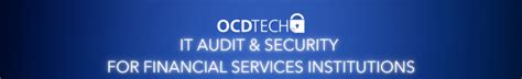 It Audit And Security For Financial Services Ocd Tech