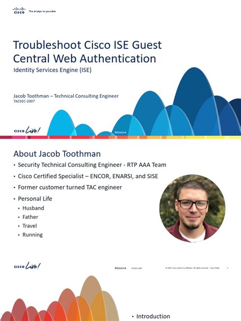 Troubleshoot Cisco Ise Guest Central Web Authentication Tacsec 2007 By Jacob Toothman Pdf