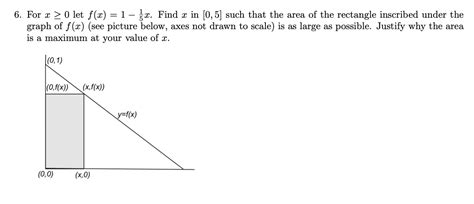 Solved For X0 Let F X 1 15x Find X In 0 5 Such That Chegg Com
