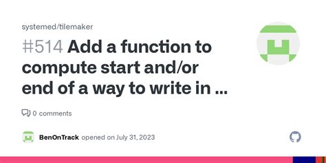 Add A Function To Compute Start Andor End Of A Way To Write In A Way