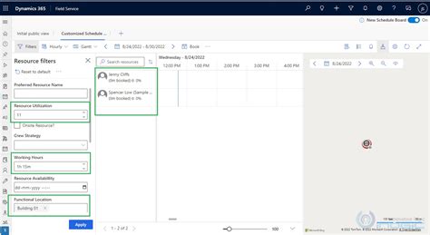 Schedule Board Extensibility In Microsoft Dynamics 365 Field Service Microsoft Dynamics 365