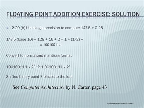 Floating Point Representations Ppt Video Online Download