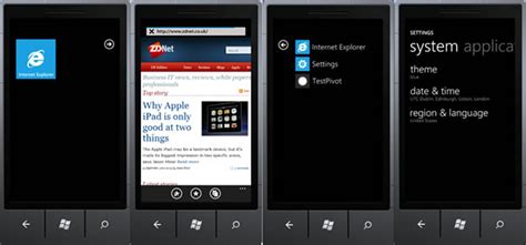 Windows Phone 7 Developer Tools A First Look Zdnet