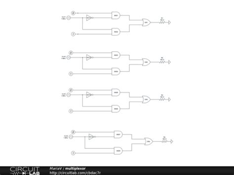 Multiplexor Circuitlab