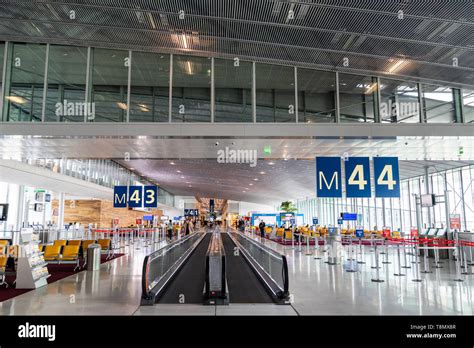 Charles De Gaulle Airport Paris France Interior Of Terminal 2e
