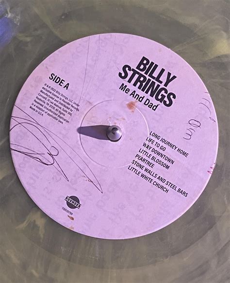 Billy Strings Egg Drop Vinyl Anyone Else Got This Cant Figure Out If Thats Actually Hand