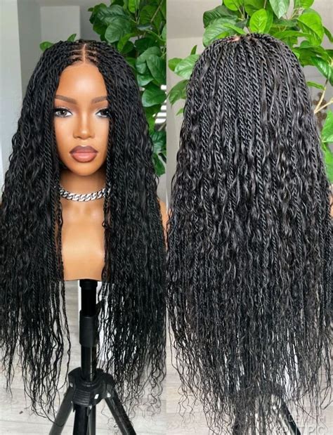 Bohemian Twists Braided Wigcornrow Wigs Blonde Wigs Lace Front Wigs