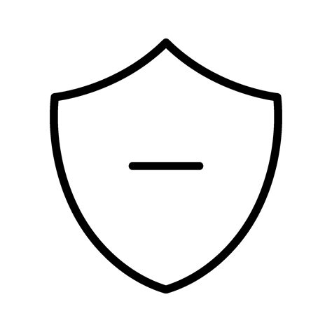 Remove Shield Icon 2318264 Vector Art At Vecteezy