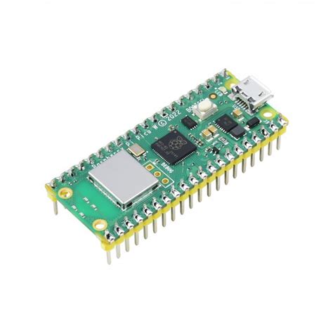 Raspberry Pi Pico W With Soldered Headers RP2040 With USB Cable WS 23289