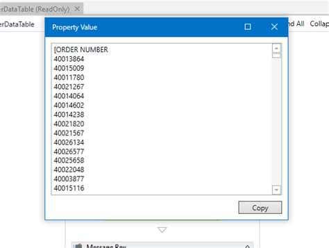 Unable To Remove Rows From Data Table Using Filter Datatable Activity