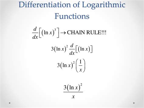 Ppt The Natural Logarithmic Function Powerpoint Presentation Free Download Id 2704957