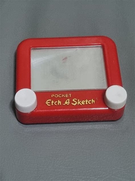 Pocket Etch A Sketch Hobbies And Toys Toys And Games On Carousell