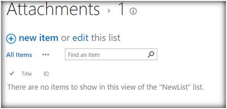 Create Attachment Folder For Sharepoint List Item In Office Using Javascript Object Model