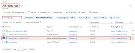 Move Azure Edge Hardware Center Resource Across Subscriptions Resource Groups Microsoft Learn