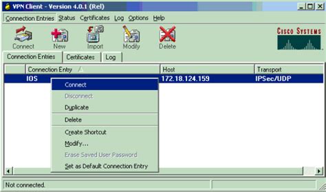 Configuring IPsec Between Two Routers And A Cisco VPN Client X Cisco