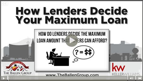 How Do Lenders Determine The Maximum Loan Amount BallenVegas Com