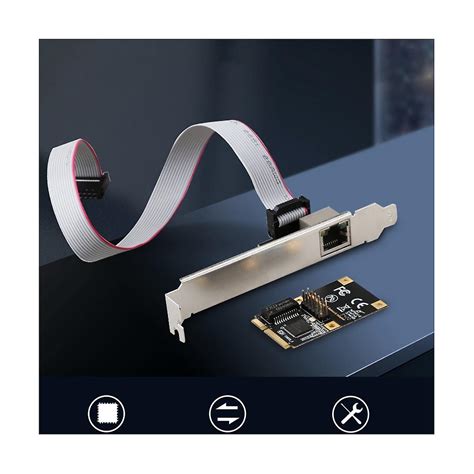 Rj45 Lan Gigabit Ethernet Mini Pci Pci E Network Adapter Mini Pcie Gigabit Network Card For I210