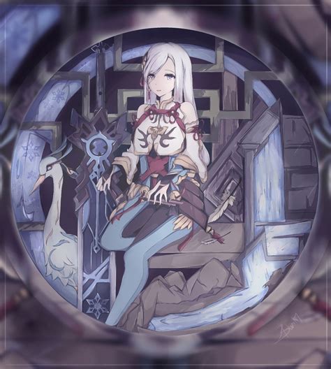 Shenhe And Cloud Retainer Genshin Impact Drawn By Blue Danbooru