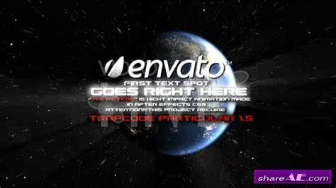 The Meteor After Effects Project VideoHive Free After Effects Templates After Effects