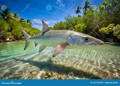 Bonefish Fish Walks Forest Stock Illustration Illustration Of Reindeer