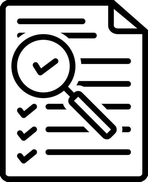 Line Icon For Assessment 14667116 Vector Art At Vecteezy