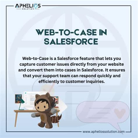 Aphelios Solution On Linkedin Salesforce Webtocase Customersupport Servicecloud