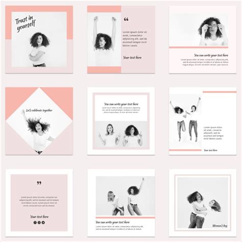 Instagram 9 Square Template