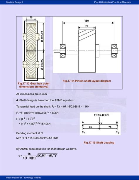 Design Of Gear Box PDF Physics Science