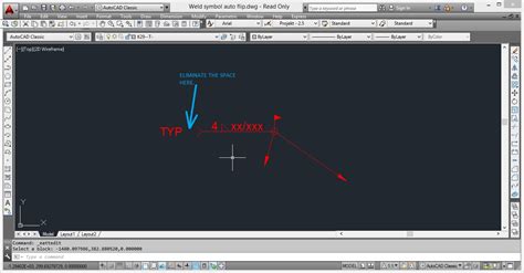 solved weld symbol with multiple visibility states and strange