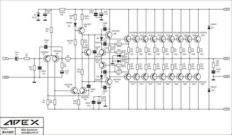 A Directory Of Apex Audio Amplifiers Diyaudio Rangkaian Elektronik Teknologi Elektronik