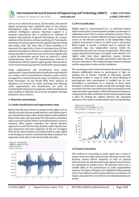 Irjet Segmentation In Digital Signal Processing Pdf