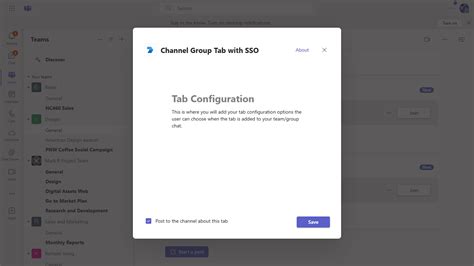 Teams Tab Sso Authentication Sample Nodejs Code Samples Microsoft Learn
