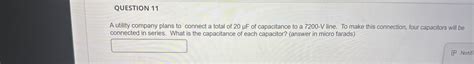Solved Question 11a Utility Company Plans To Connect A Total