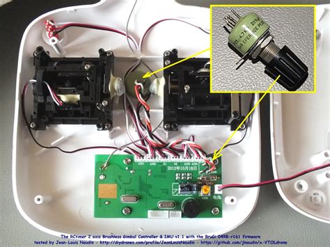 Gimbal Testing The Rctimer 2 Axis Gimbal Imu Board V11 With The Brugi 049 Firmware Jlnaudinx