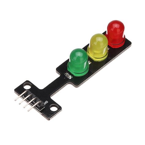 Módulo Semáforo 3 Leds 8mm 5vdc Para Arduino