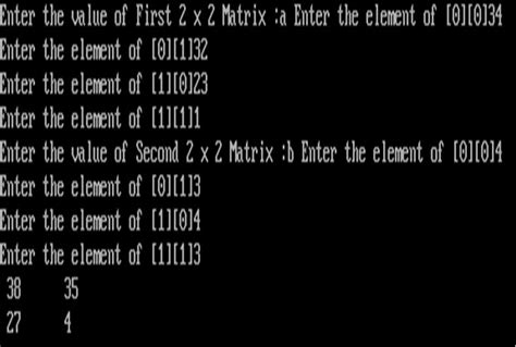 A C Program Of Sum Of Two Matrix