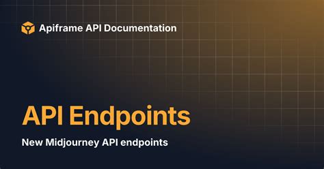 api endpoints apiframe api documentation
