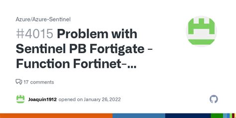 Problem With Sentinel Pb Fortigate Function Fortinet Getentitydetails